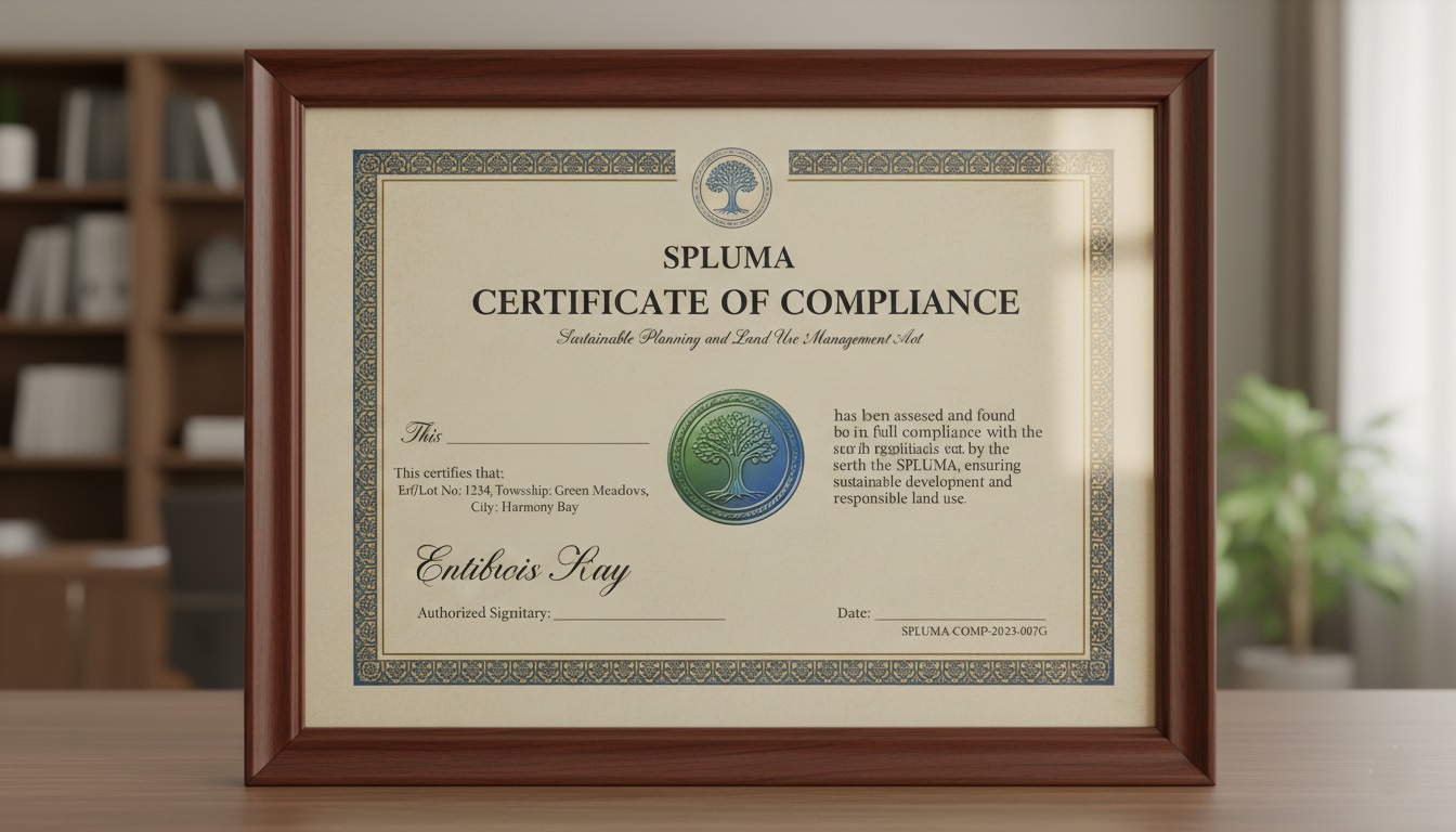 Navigating SPLUMA Certificate Compliance Johannesburg